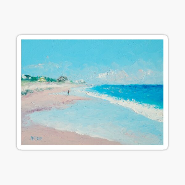 "Main Beach in East Hampton, Long Island, NY" Sticker by ...