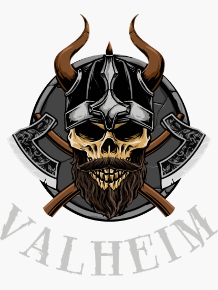 "Valheim" Sticker for Sale by BibbsVincent | Redbubble