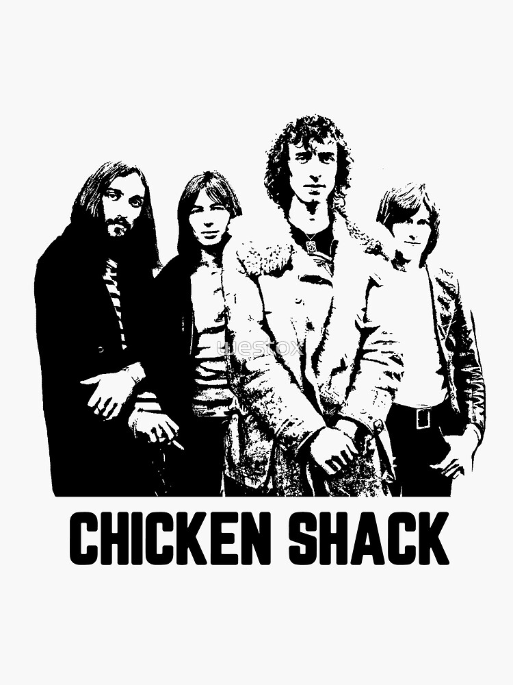 "CHICKEN SHACK BLUES BAND STAN WEBB SUPER COOL T-SHIRT" Sticker for ...