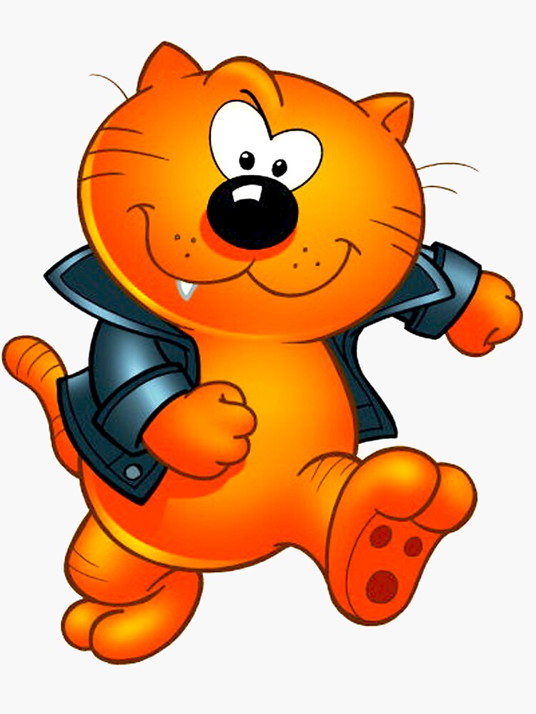 "Heathcliff " Sticker for Sale by TessSuarez | Redbubble