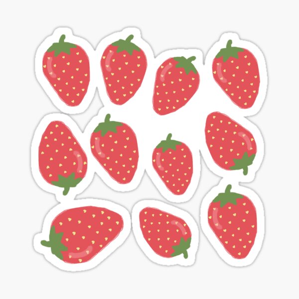 "strawbs" Sticker for Sale by killthespare89 | Redbubble