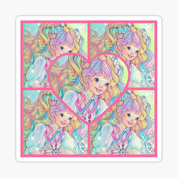 "Lady Lovely Locks Pattern" Sticker for Sale by Nickphillips | Redbubble