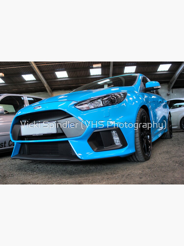 "Blue Focus RS" Sticker for Sale by ViczS | Redbubble