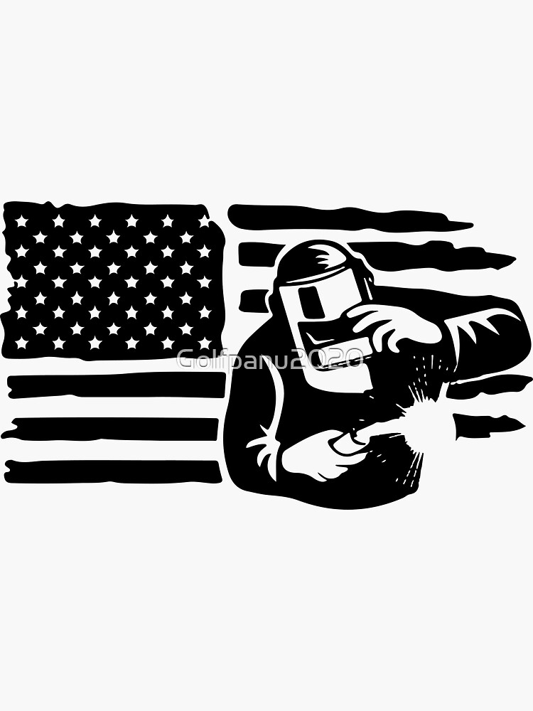 "Welding USA Flag , American Welder , Welding Steel Metal , Torch Mask ...