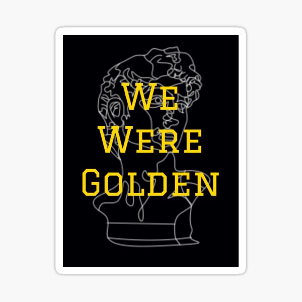 "We Were Golden - Renaissance Art - " Sticker for Sale by Vidxhi ...