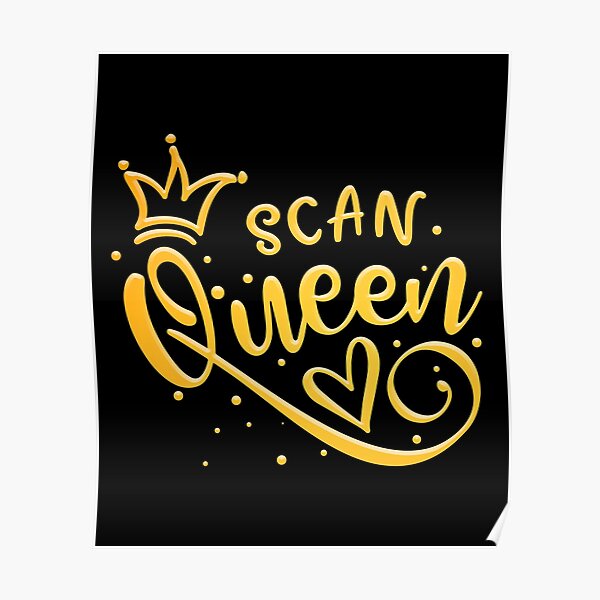 "Ultrasound Scan Queen Echo Sonography Tech Sonographer Women Gift ...