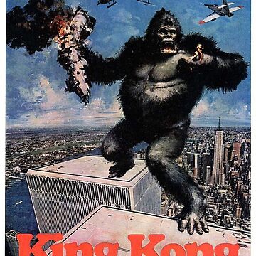 "King Kong" Sticker for Sale by BL00DY | Redbubble