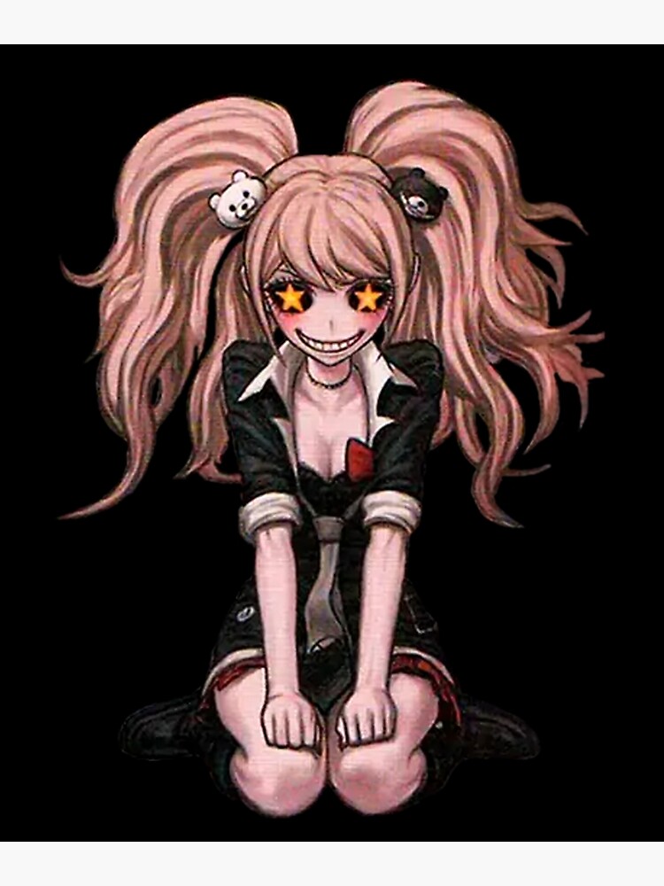 Cute Junko Enoshima Mask Poster For Sale By Asaiss20 Redbubble
