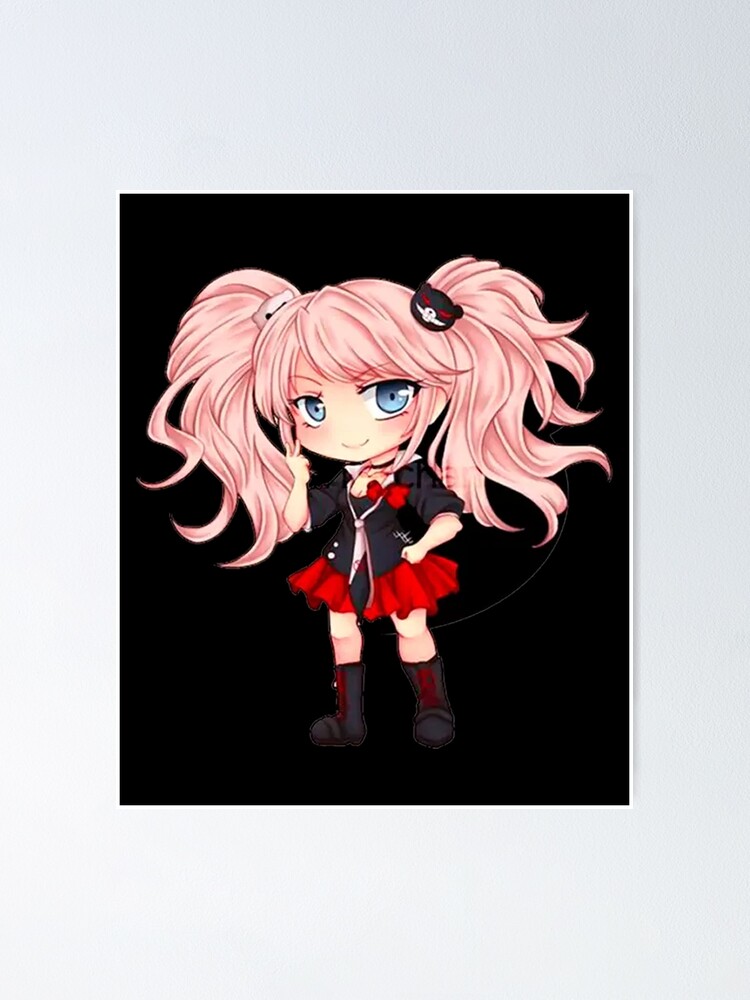 Póster «máscara Cute Junko Enoshima De Asaiss20 Redbubble