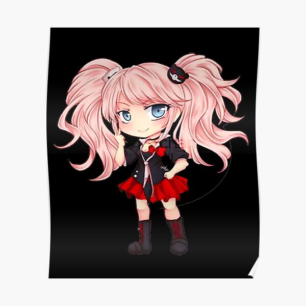 Póster «máscara Cute Junko Enoshima De Asaiss20 Redbubble