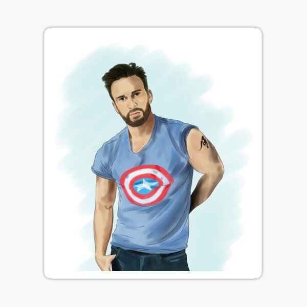 "Chris" Sticker for Sale by finduilas | Redbubble