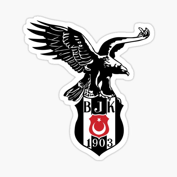 "BJK-BESIKTAS LOGO" Sticker von Cex501sport | Redbubble