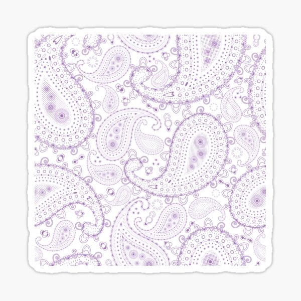 "Pretty Bohemian Art Paisley" Sticker for Sale by epitomegirl | Redbubble
