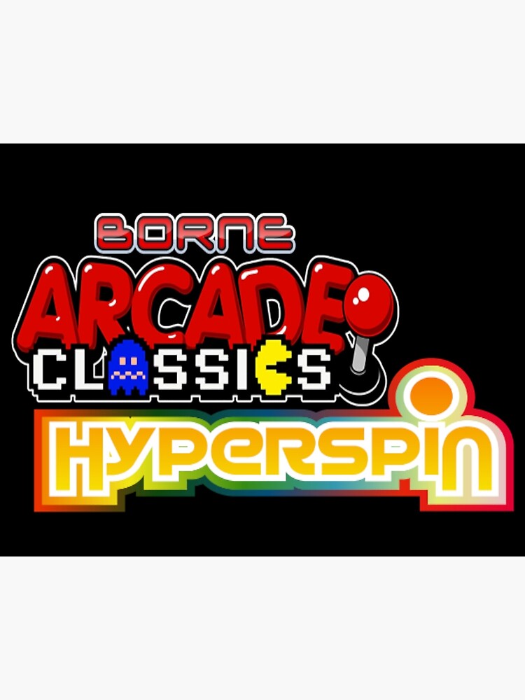 "Hyperspin Arcade Terminal Logo" Poster for Sale by Linkhero59 | Redbubble
