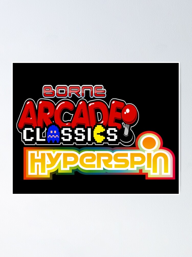 "Hyperspin Arcade Terminal Logo" Poster for Sale by Linkhero59 | Redbubble