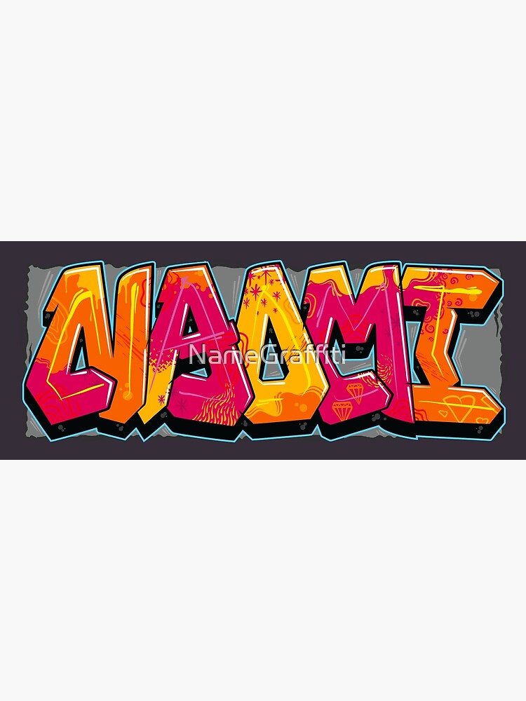 "Naomi Graffiti Name" Photographic Print for Sale by NameGraffiti ...
