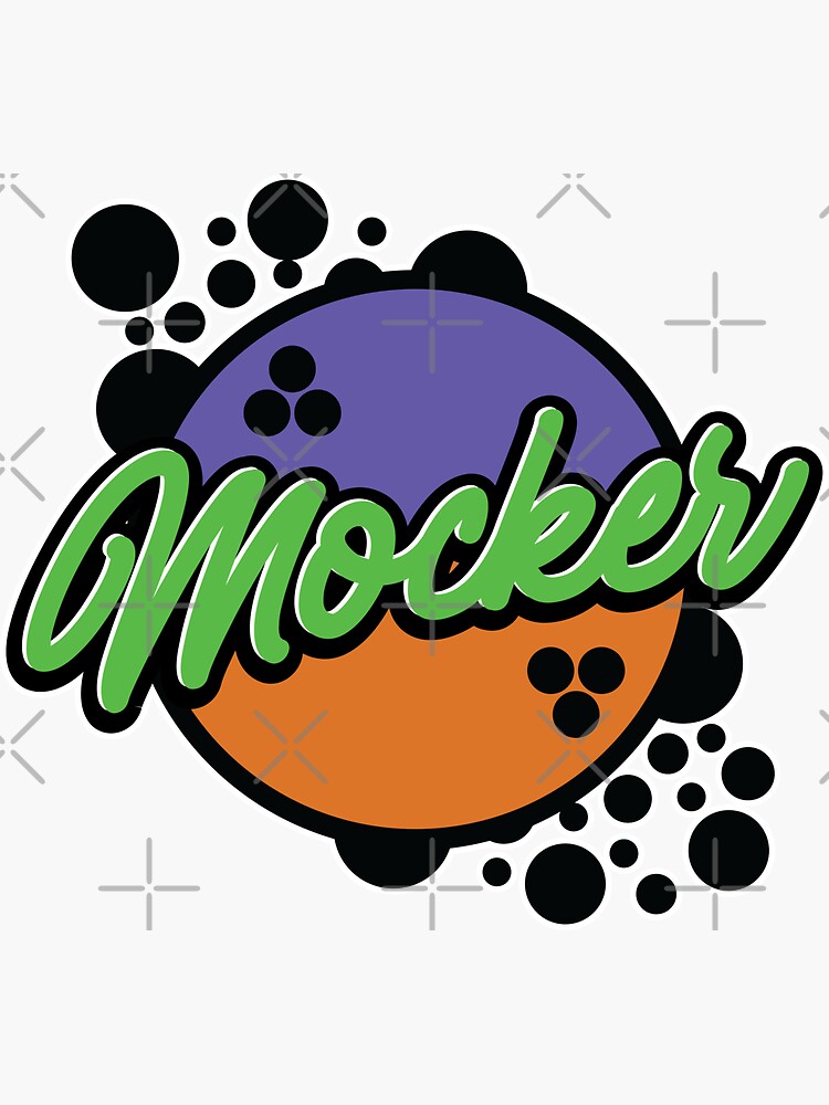 "Mocker" Sticker by TrickyGraphics | Redbubble