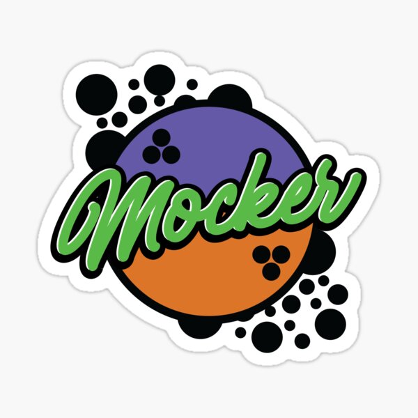 "Mocker" Sticker by TrickyGraphics | Redbubble