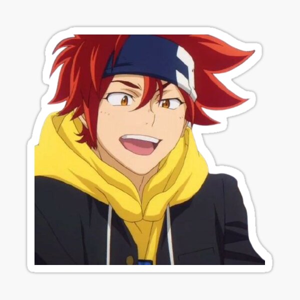 "Reki Hehe - SK8 Infinity" Sticker by jisoohuwa | Redbubble