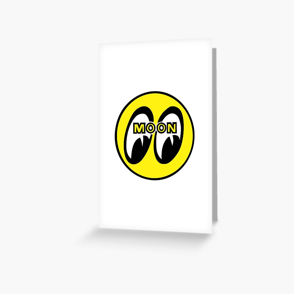 "Moon Eyes Logo" Greeting Card by mclain31 | Redbubble