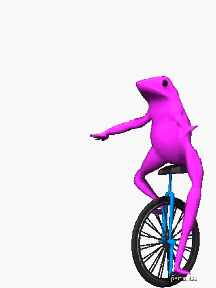 "Dat Boi - Pink/Purple" Sticker by Spartanise | Redbubble