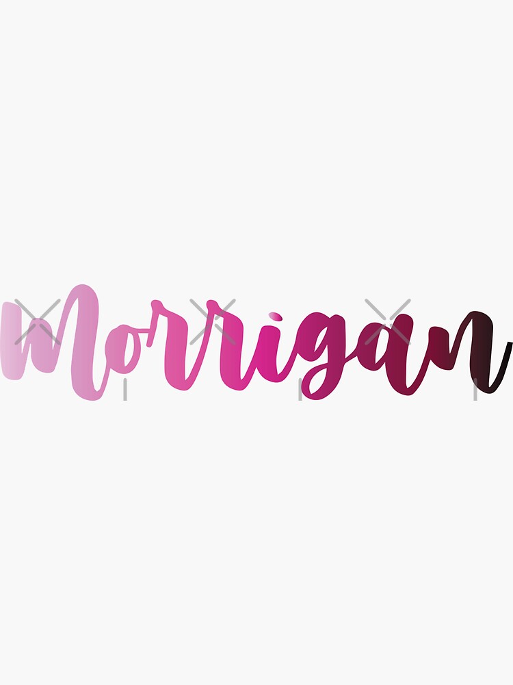 "Morrigan" Sticker by kd001614 | Redbubble