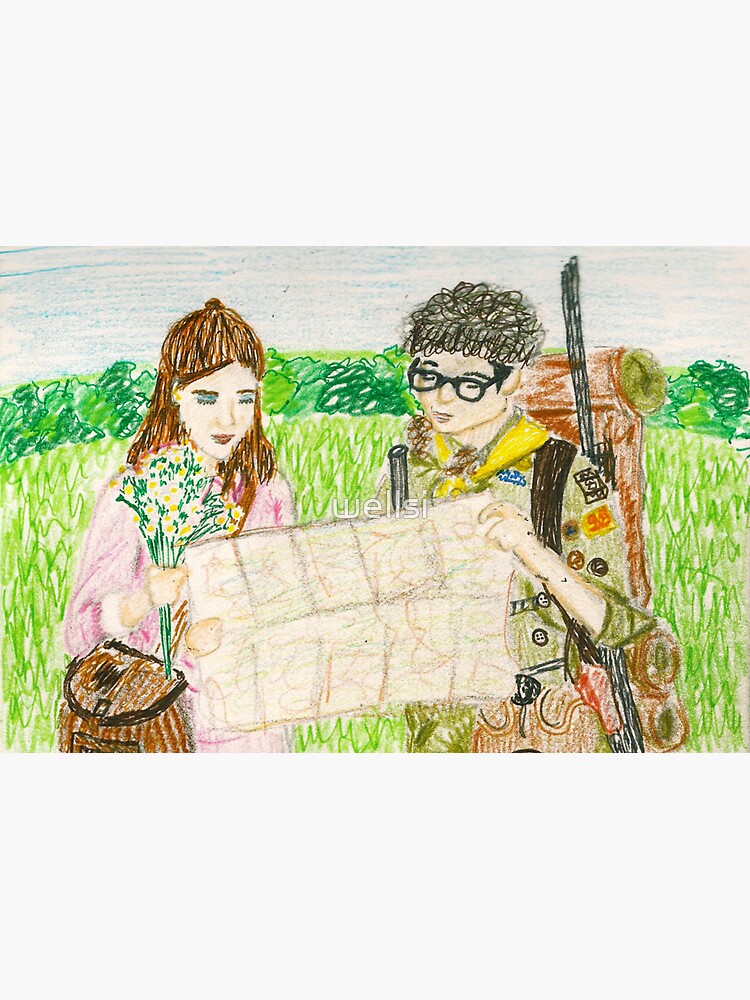 "Sam & Suzy" Sticker for Sale by wellsi | Redbubble