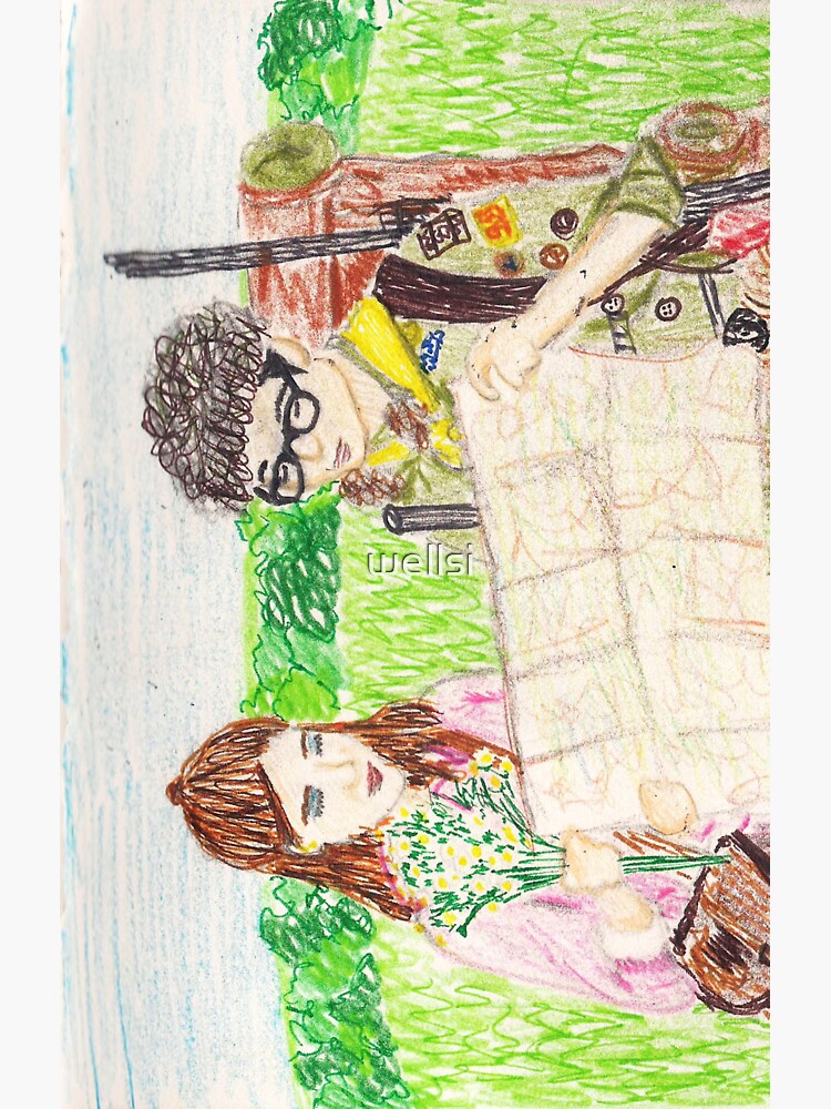 "Sam and Suzy" Sticker by wellsi | Redbubble