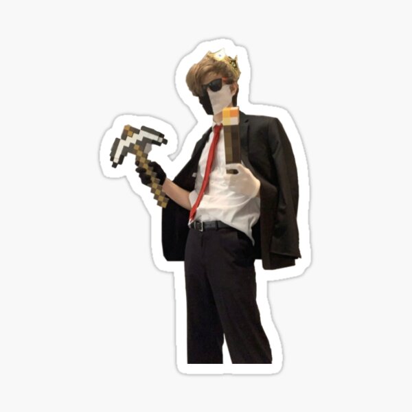 "ranboo !" Sticker for Sale by kendralauu | Redbubble