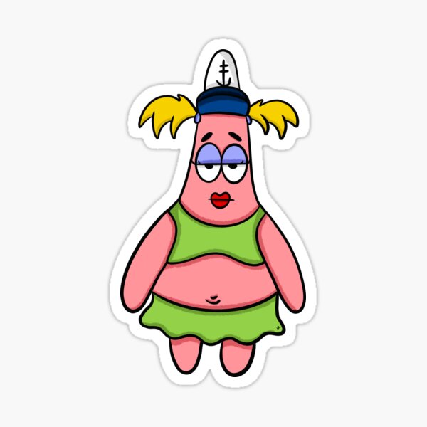 "Spongebob patrick" Sticker for Sale by LunarSticker | Redbubble