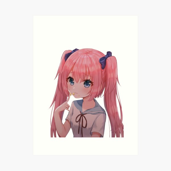 "Cute Demon Lord Milim Nava - Reincarnated as a slime" Art Print by ...