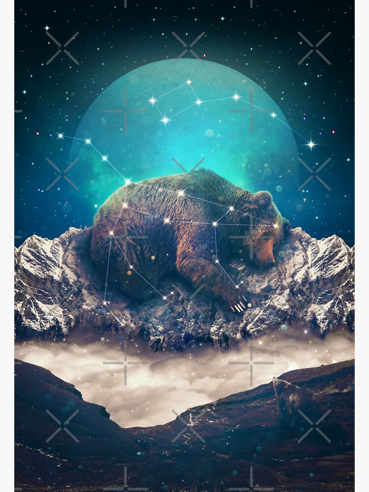 "Under the Stars | Ursa Major" Sticker for Sale by soaringanchor ...