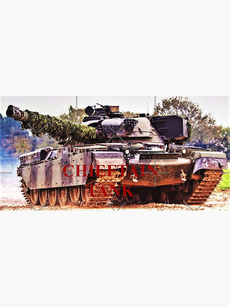 "Chieftain Main Battle Tank" Art Print for Sale by jonathansteward ...