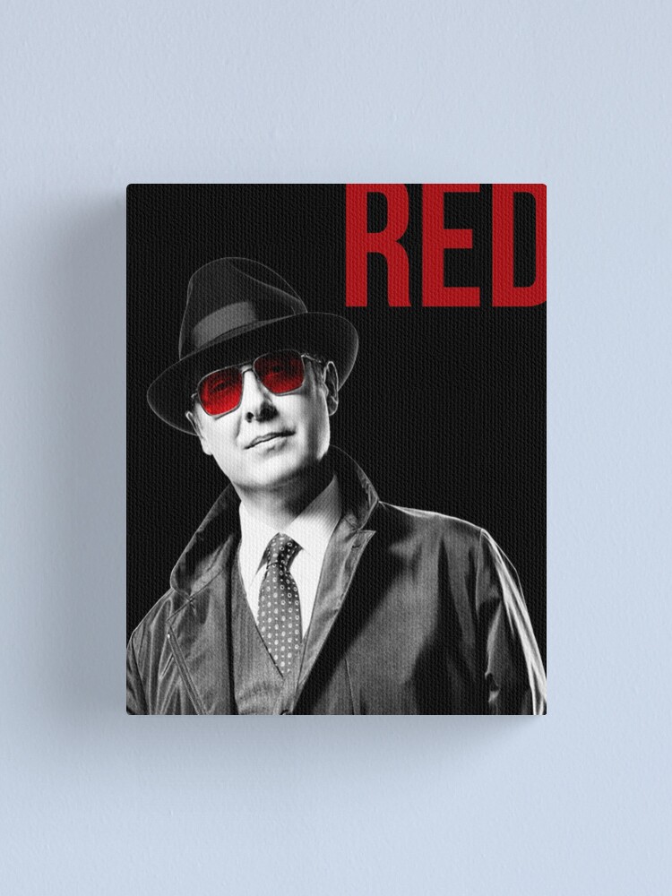"Raymond 'Red' Reddington" Canvas Print for Sale by DollarsToDonuts ...
