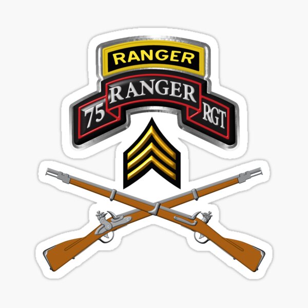 "75th Ranger Regiment “Ranger Sergeant”" Sticker for Sale by ...