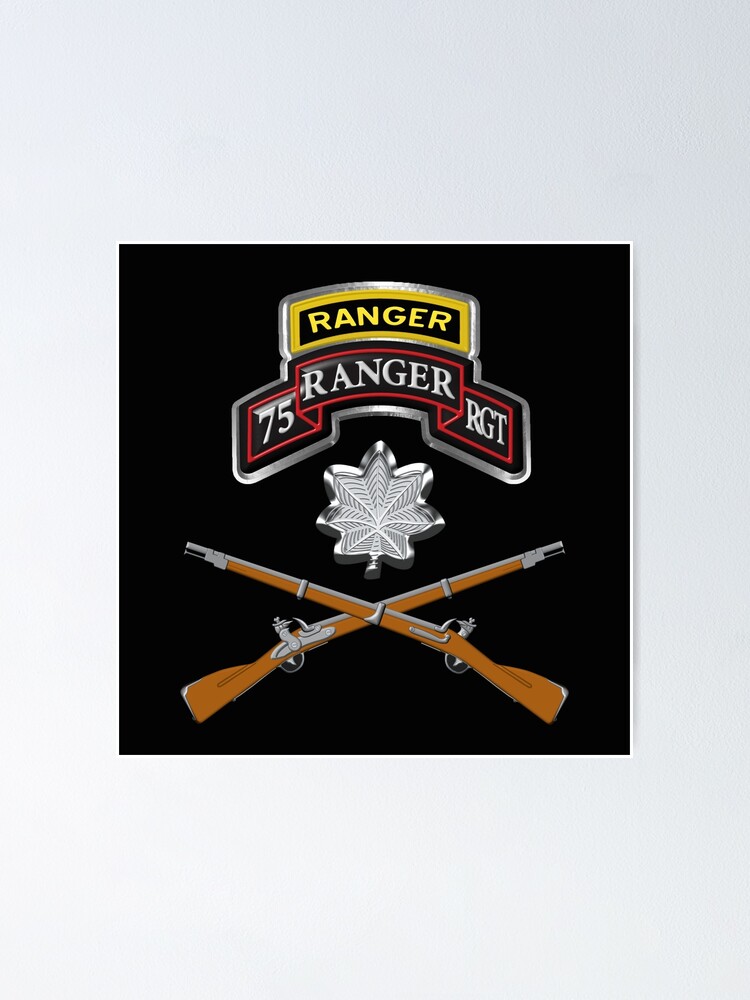 "75th Ranger Regiment “Ranger Lieutenant Colonel”" Poster by ...