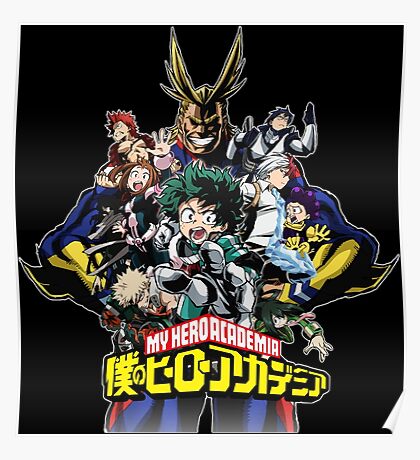 My Hero Academia: Posters | Redbubble