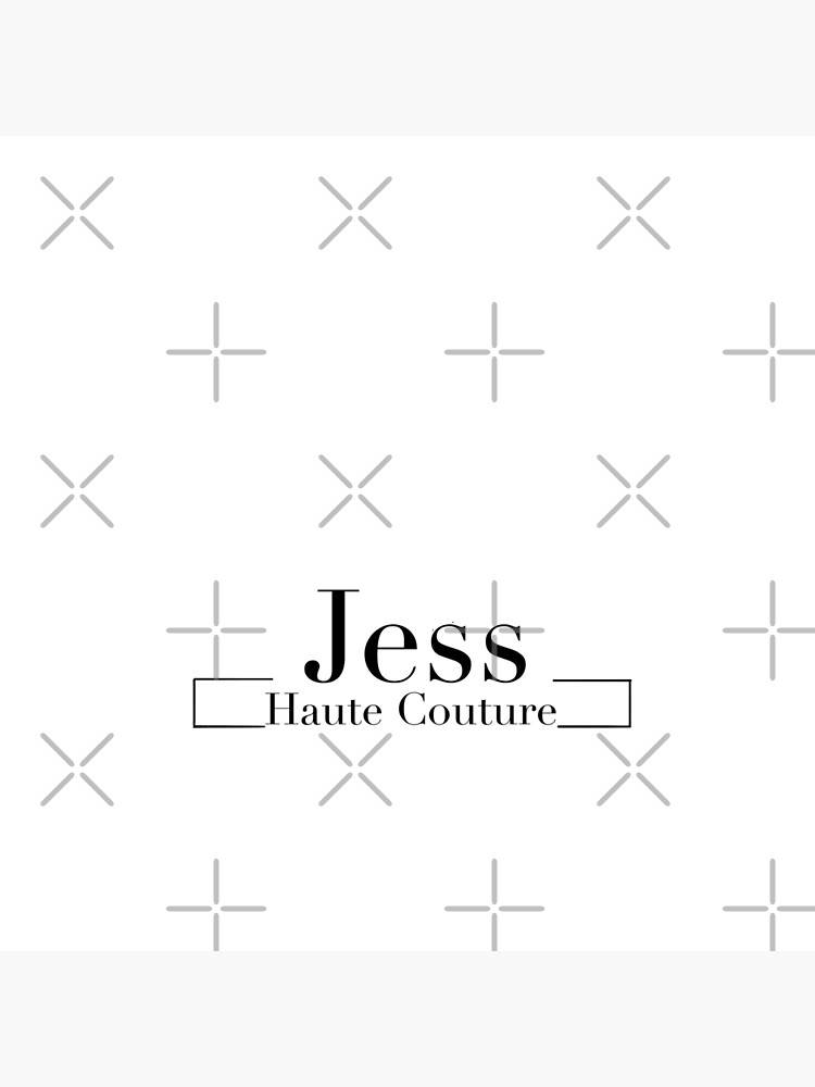 "Jess Haute Couture logo" Art Print for Sale by cococloud | Redbubble