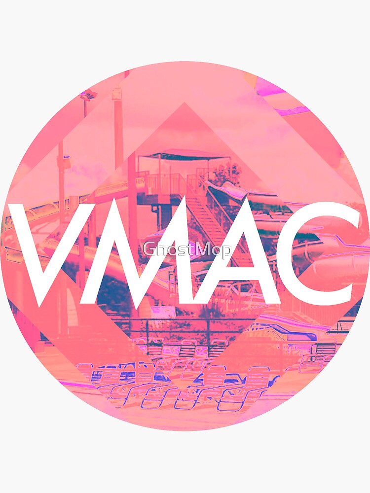"VMAC Pink" Sticker for Sale by GhostMop | Redbubble