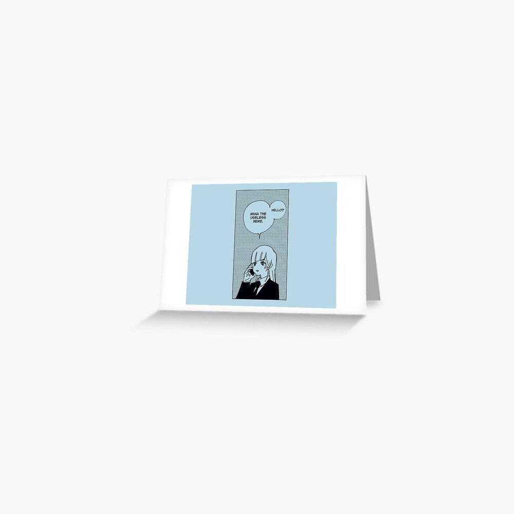 "Jujutsu Kaisen Miwa Kasumi the Useless Here" Greeting Card for Sale by ...