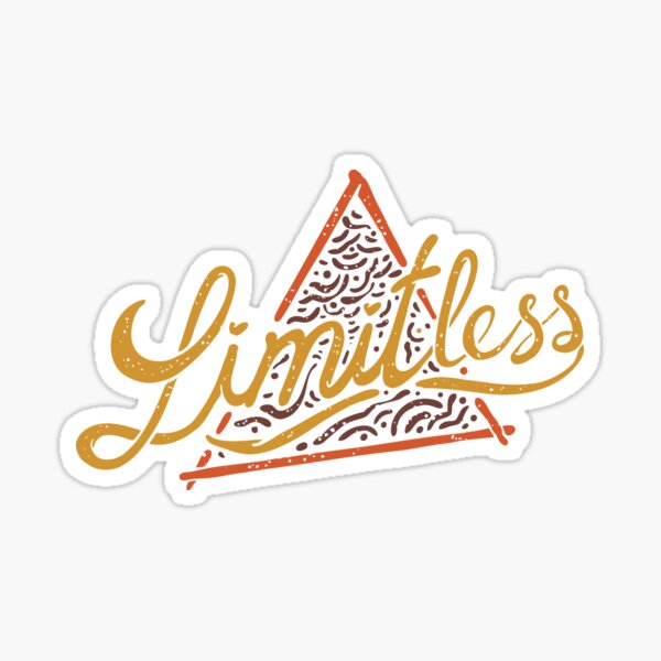 "Limitless Triangle" Sticker for Sale by renju1902 | Redbubble