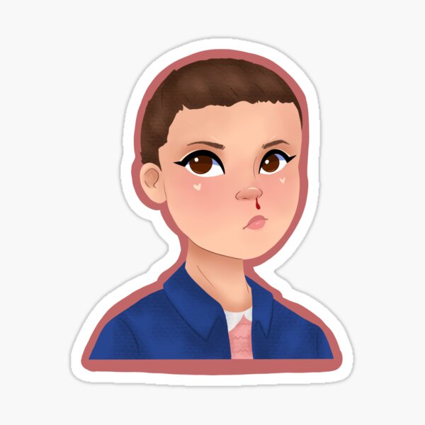 "Eleven S1 Cute" Sticker for Sale by FandomOwlTrash | Redbubble