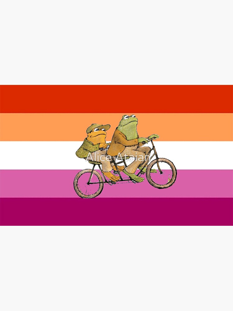 "Frog and Toad pride flag" Sticker for Sale by star-ford | Redbubble
