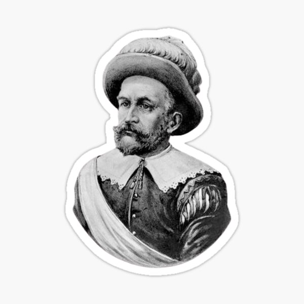 "Peter Minuit" Sticker for Sale by HistoryWear | Redbubble