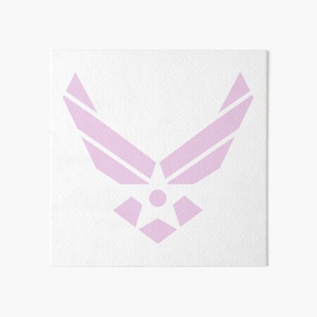 "US Air Force Logo - Pink U.S. Air Force Symbol Classic United States ...