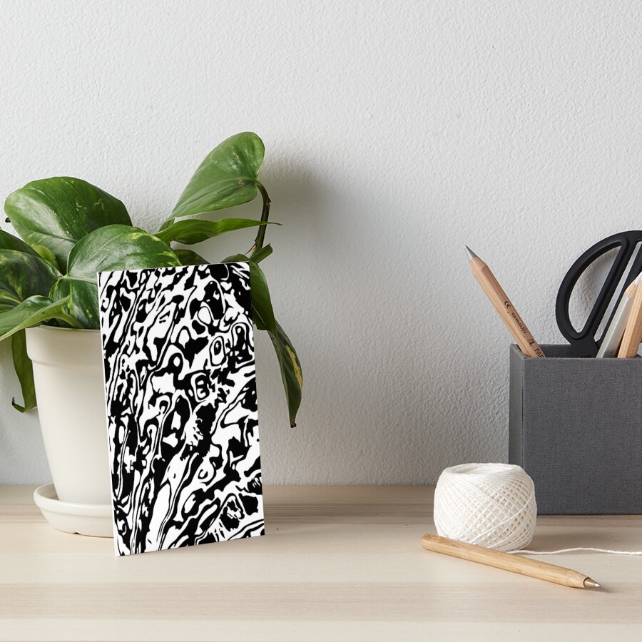 "Black and White New Zealand Paua Abalone Sea Shell Style Pattern" Art ...