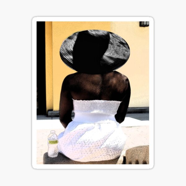 "Sitting Pretty" Sticker by Photogal09 | Redbubble