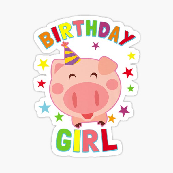 Peppa Pig Head Stickers for Sale | Redbubble