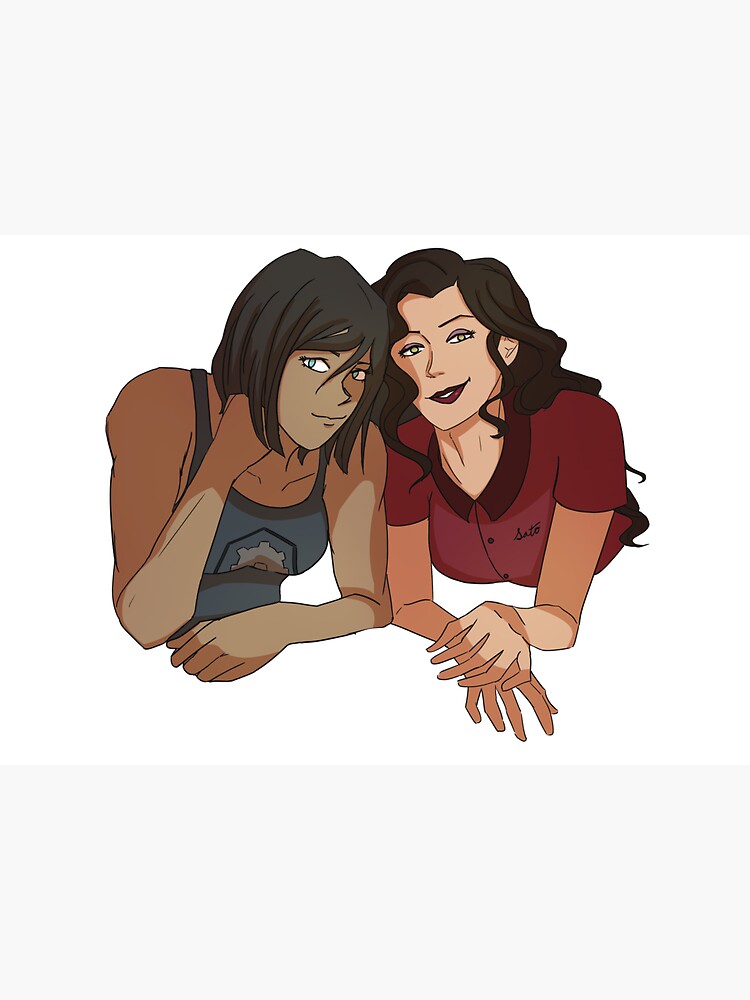 "Korrasami" Sticker for Sale by devilinkneehis | Redbubble
