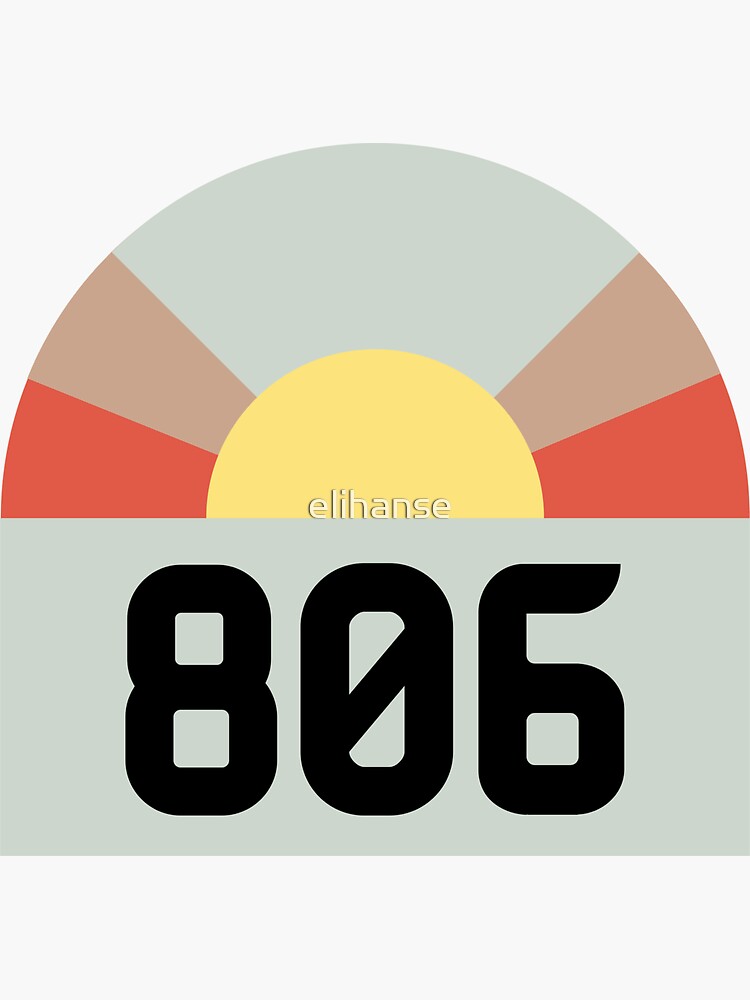 "806 Sunset 3" Sticker for Sale by elihanse | Redbubble
